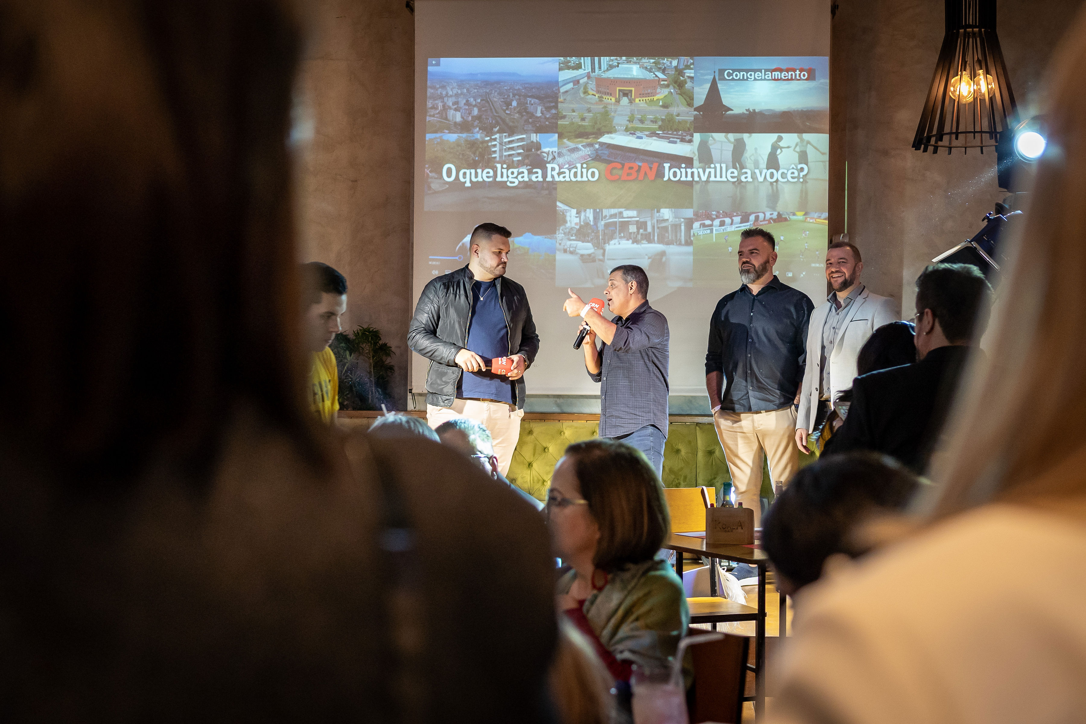 CBN Joinville reúne criativos em evento de networking - NSC